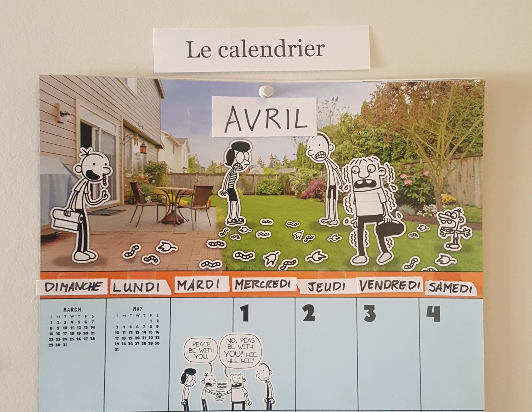 Homeschool day 9: French and Math ~ Orange Raspberry Lemonade